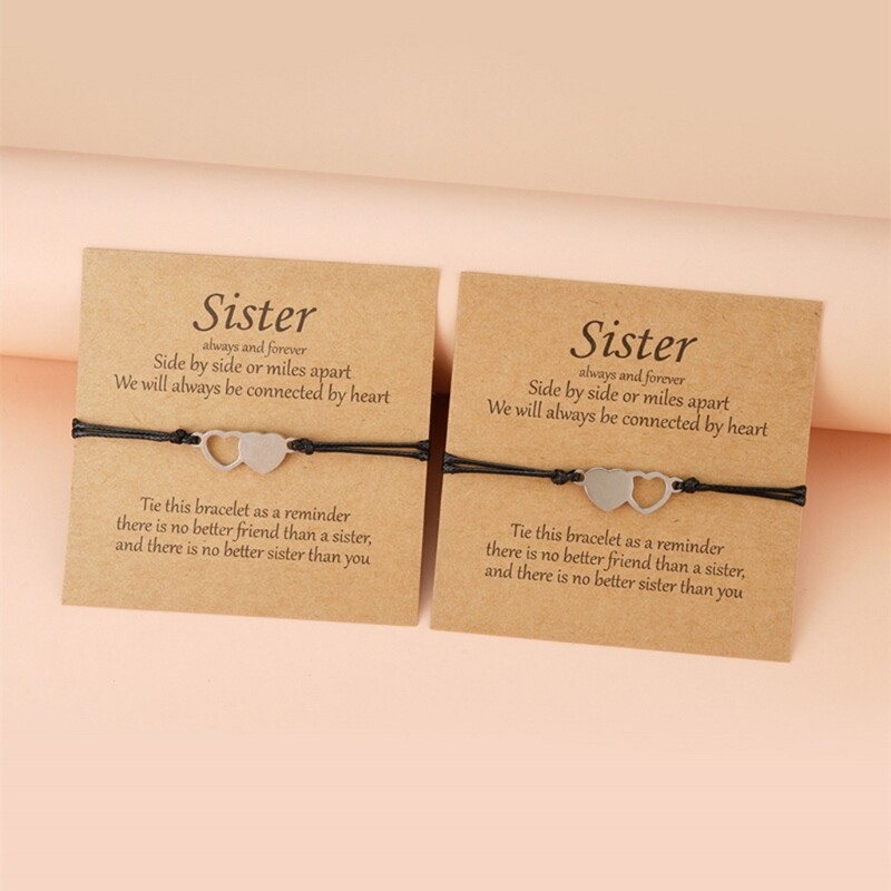 Best Friend Are Sisters for bracelet/anklet Her Love Gift Present | eBay