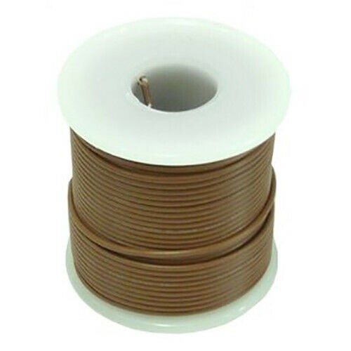 100ft Stranded Wire 600v Brown 22ga 22awg | eBay