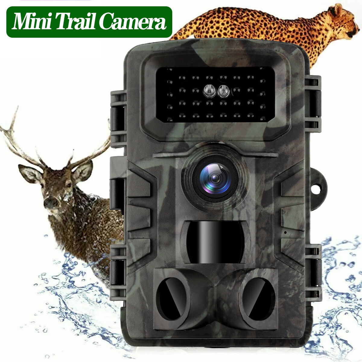 Wildlife Trail Camera 32MP 58MP 1080P Game Hunting IR Night Vision ...