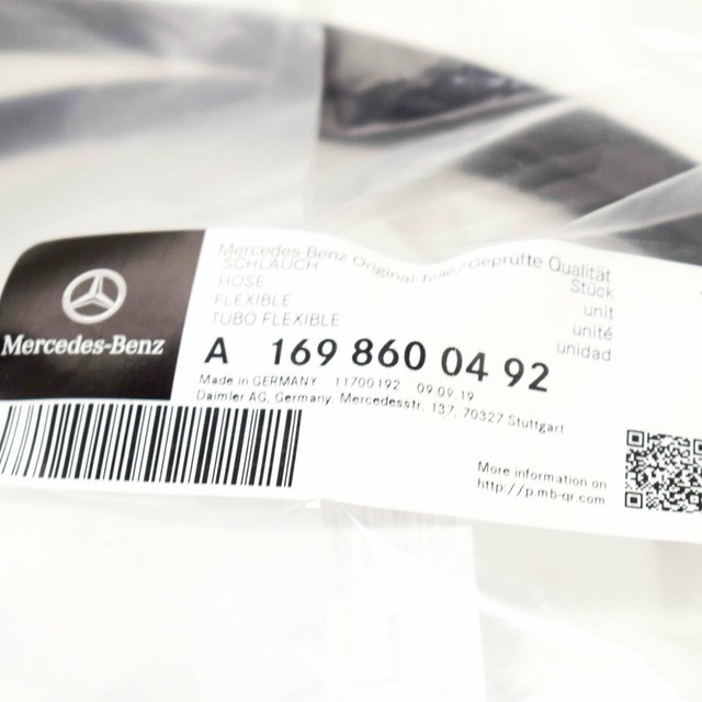 OEM MERCEDES BENZ a Class W169 Front Washer Jet Nozzle With Hose ...