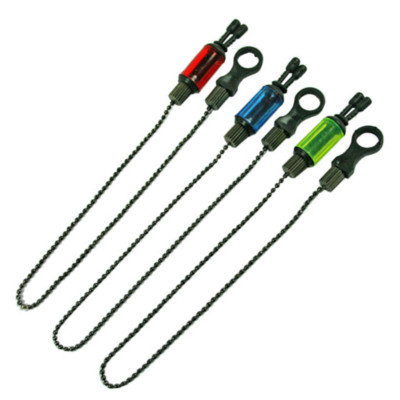 3 x Carp Fishing Bite Indicators Bobbins Chain Indicator Set Swingers 3 ...