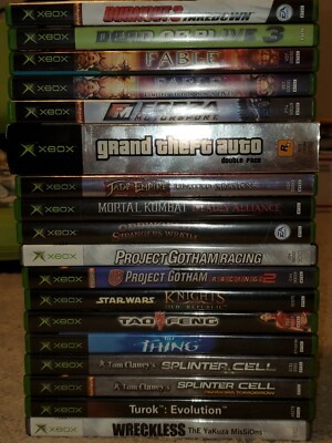 Xbox - Pick and Choose - Excellent Condition CIB complete w/ maps ...