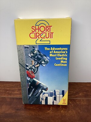 Short Circuit 2 (VHS, 1988) Fisher Stevens, Michael McKean 43396670082 ...