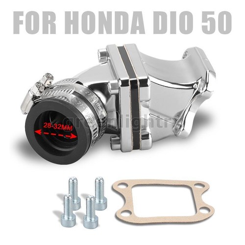 Intake Manifold PWK 28 30mm Adapter Performance Carburetor For Honda ...