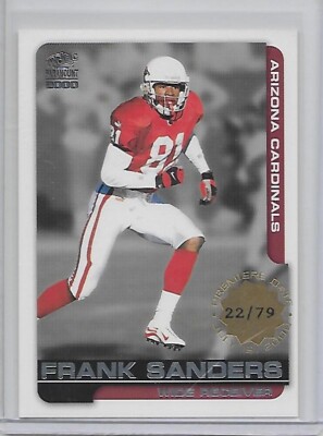 2000 Pacific FRANK SANDERS Premier Date 22/79 Arizona Cardinals #6 | eBay