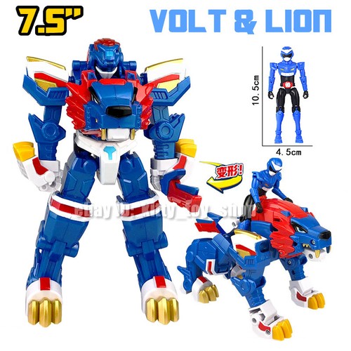 MiniForce Animal Tron Armor Transform Robot Ranger Figure Volt Lucy ...