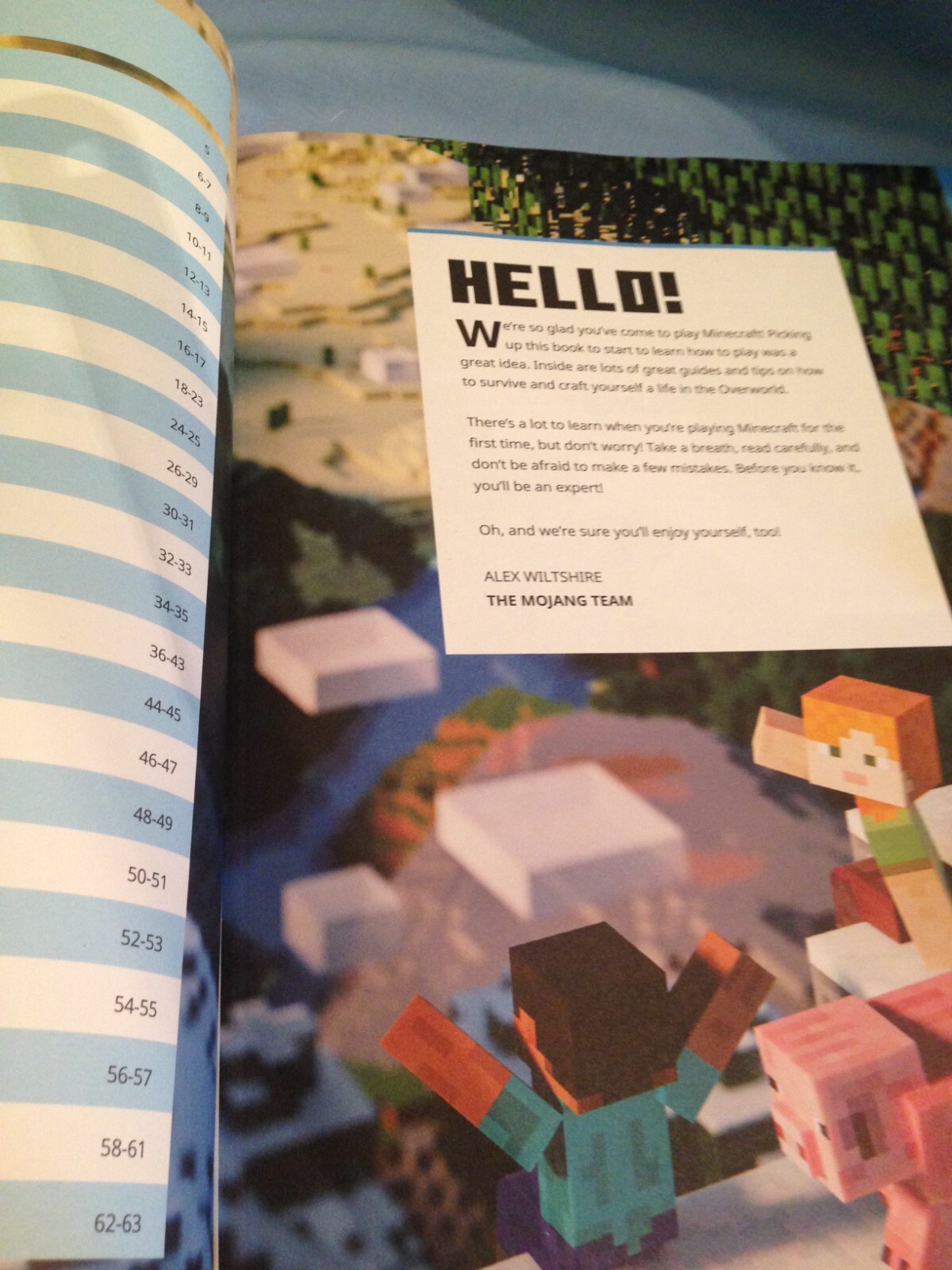 minecraft for beginners new book mojang a step by step survival | eBay UK