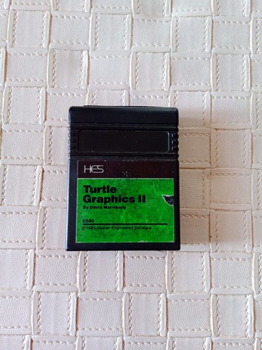 TURTLE GRAPHICS II COMMODORE 64 C64 CBM64 64G C64C 128 CARTUCCIA NO ...