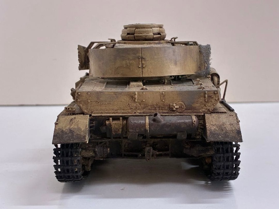 Tamiya 1/35 Panzer IV Ausf.H Finished Model WWII Bulgarian Army ...