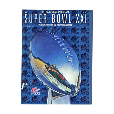 Super Bowl XXI Official Program | eBay