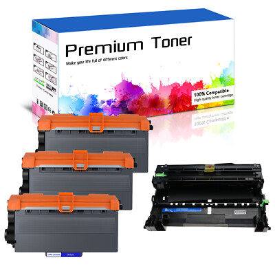 TN750 Toner Cartridge DR720 Drum For Brother MFC-8710DW HL-5450DN DCP ...