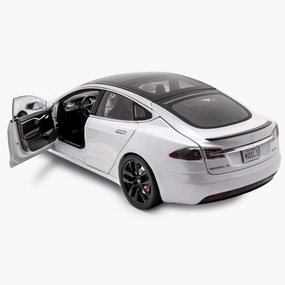 TESLA 1:18 Scale Model S Diecast Model Car 5 Colors Official Goods | eBay
