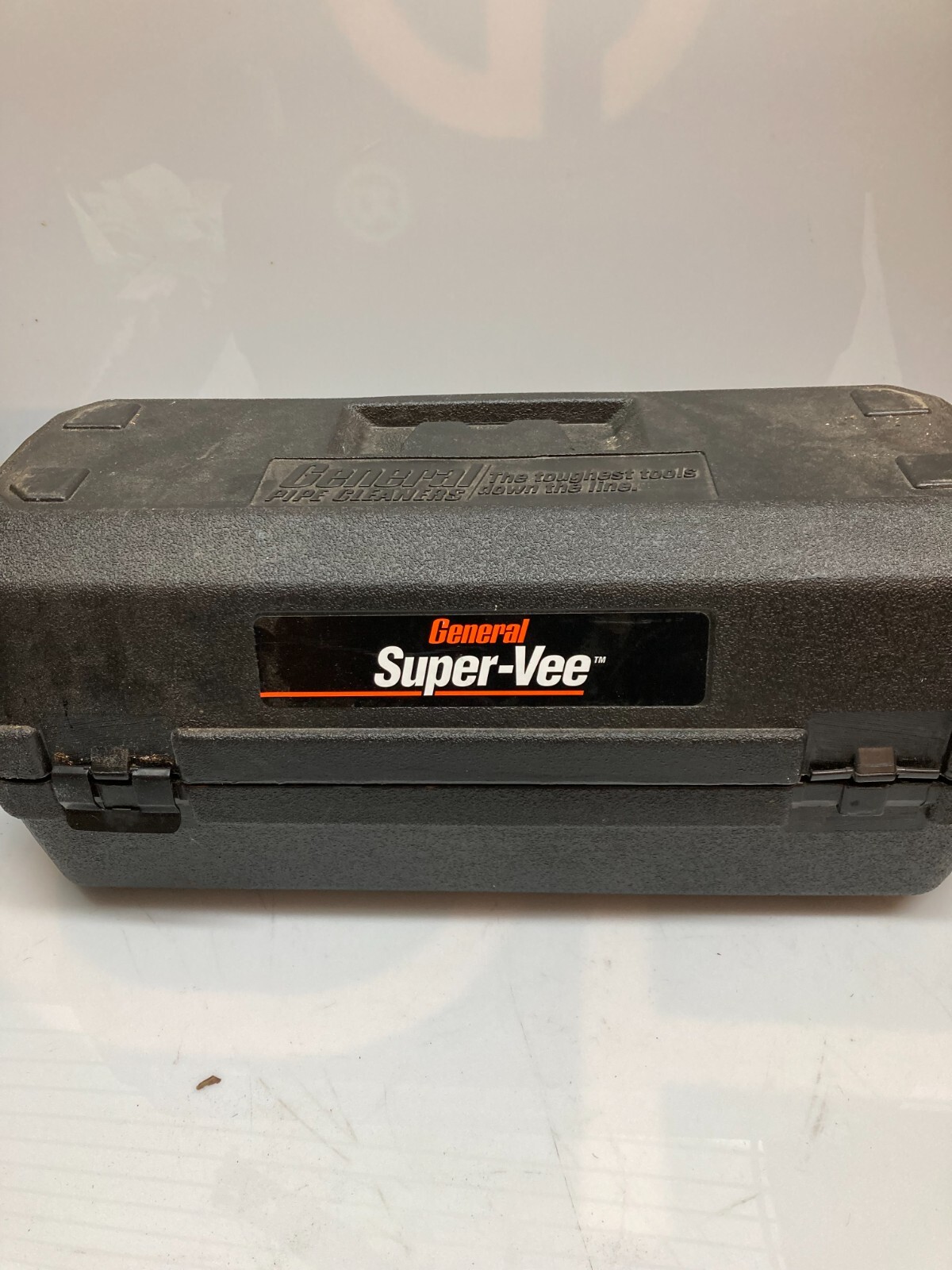 General 6355GWS Super Vee Pipe Snake Drain Cleaner 120v W/ Case for ...