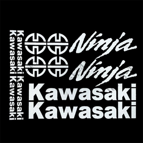 motorcycle fuel tank emblem helmet fender decal sticker for Ninja H2R ...