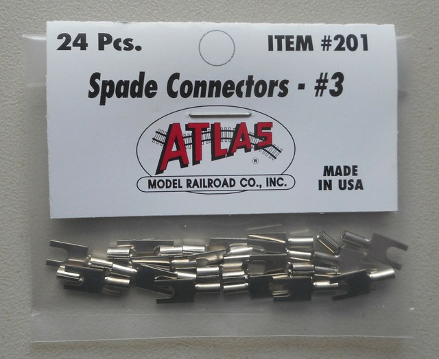 Atlas 201 Spade Connectors #3 24pcs for sale online | eBay