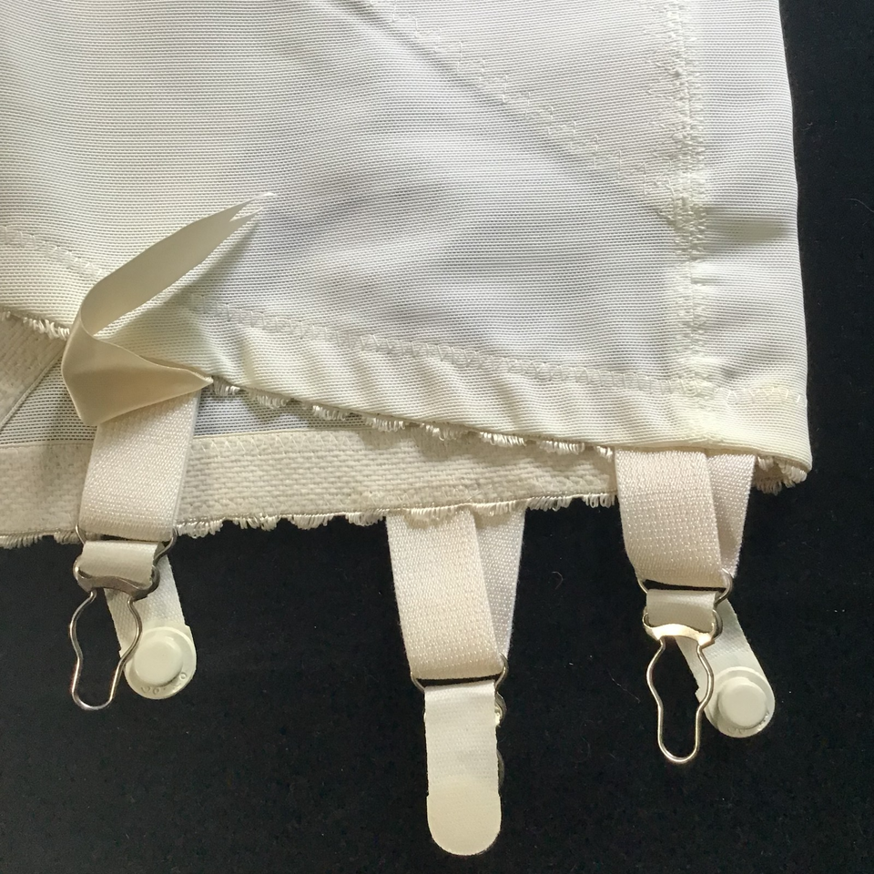 Vintage RAGO of NEW YORK Open Bottom GIRDLE XXL 6 GARTERS #353 | eBay
