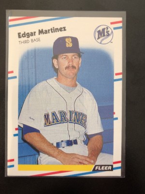 1988 Fleer #378 Edgar Martinez RC Rookie Card | eBay