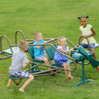 Flyer Teeter Totter Heavy-duty Powder-coated Steel Construction ...