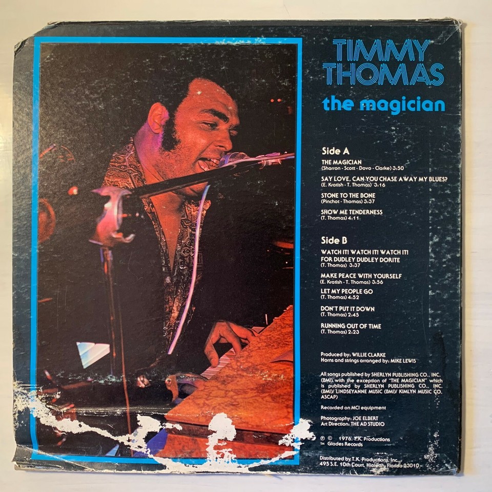 Timmy Thomas - The Magician LP - 7510 - VG | eBay