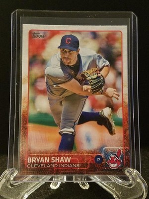 2015 Bryan Shaw Cleveland Indians Topps Baseball Card # 425 | eBay