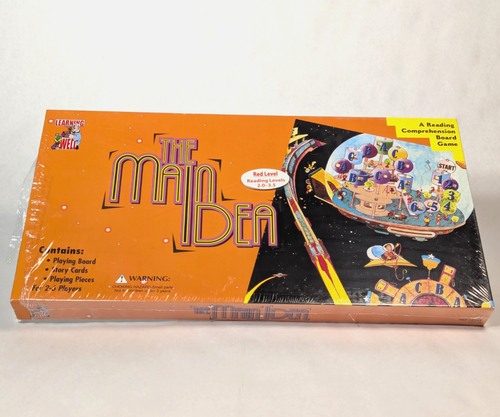 The Main Idea ~ Reading Comprehension Board Game from Learning Well ...
