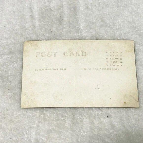 Postcard RPPC Military Soldiers Studio Portrait Off to France WWI World ...