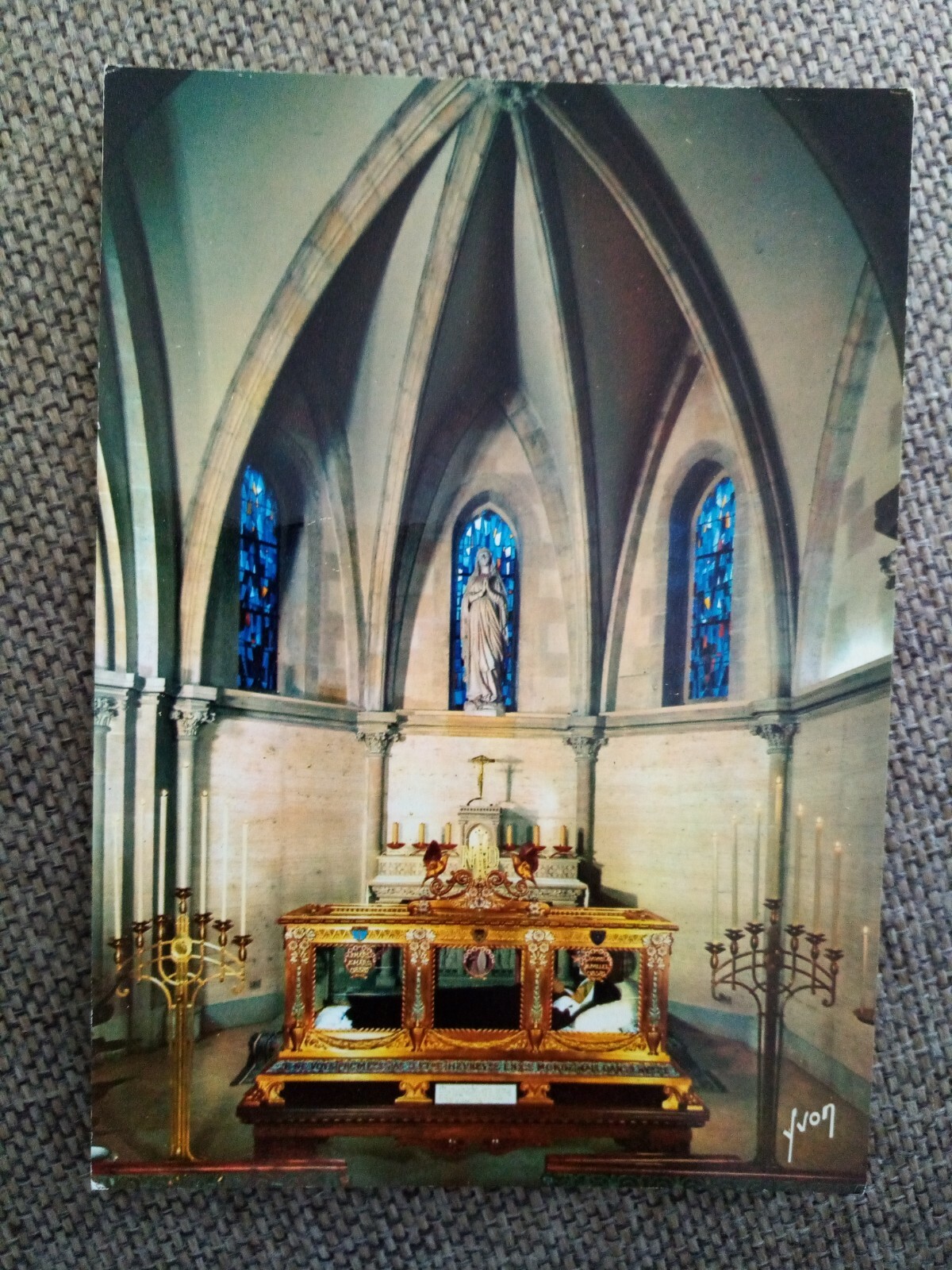 CPSM CPM NEVERS COUVENT SAINT GILDARD CHAPELLE SAINTE BERNADETTE | eBay