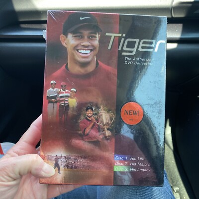 Tiger Woods 3 DVD set Authorized Biography his life Majors legacy ...