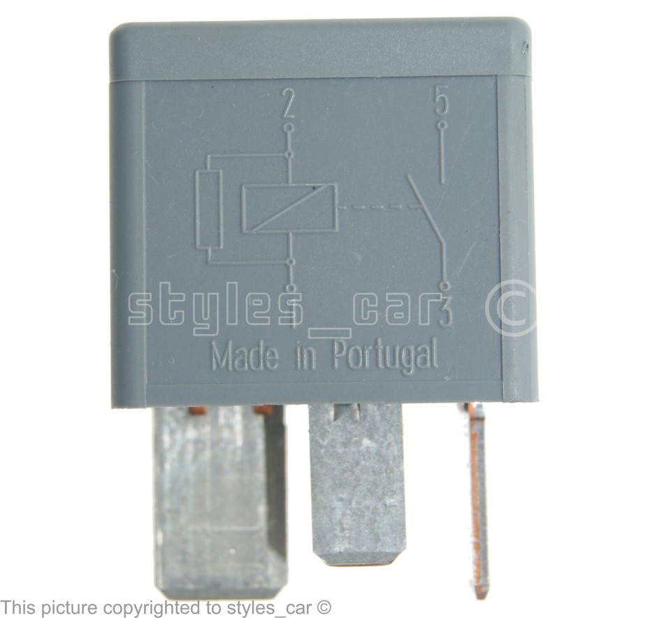F80B-14B192-AA Genuine Ford Multi-Function Relay 4-Pin Grey Relay G1UHQ ...