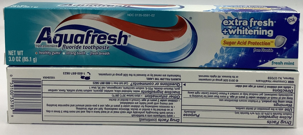 Aquafresh Extra Fresh Toothpaste