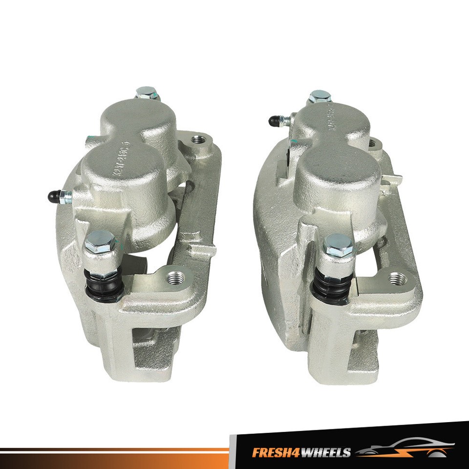 Pair Front Brake Calipers For Chevy Silverado 1500 2008-2018 GMC Sierra ...