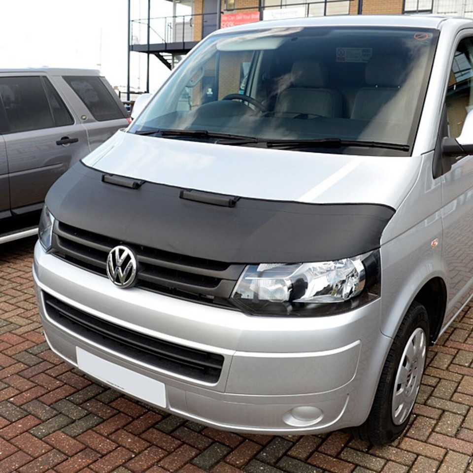 Vw Transporter T5/T5.1 Kombi Half Bonnet Bra Chip Protector (2009-2015 ...