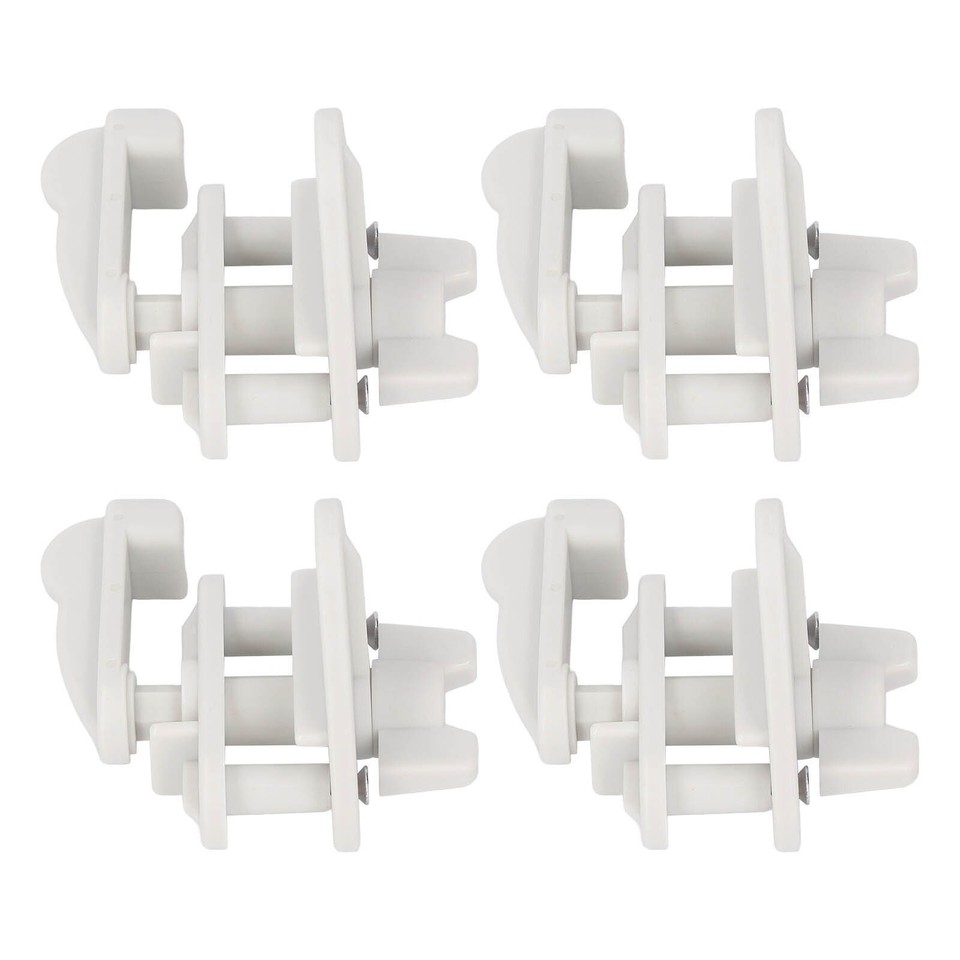 4 Set Pontoon Boat Gate Latch Kit ABS Square Frame Pontoon Boat ...
