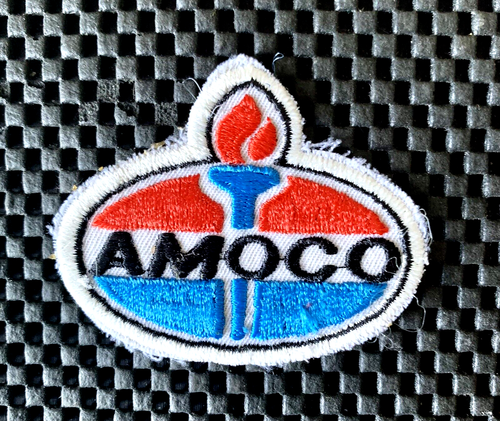 AMOCO TORCH LOGO EMBROIDERED SEW ON PATCH GAS OIL SERVICE STATIONS 3 x ...