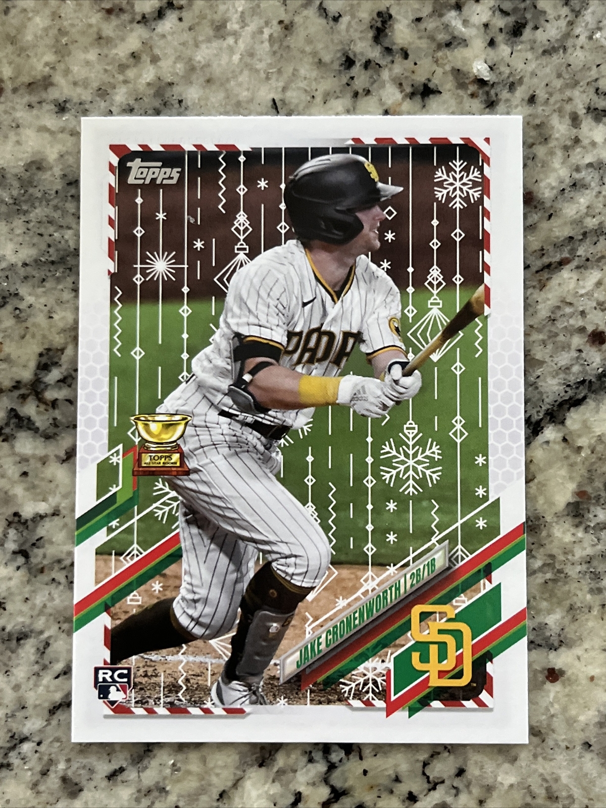 2021 Topps Holiday Jake Cronenworth San Diego Padres Rookie Card ...