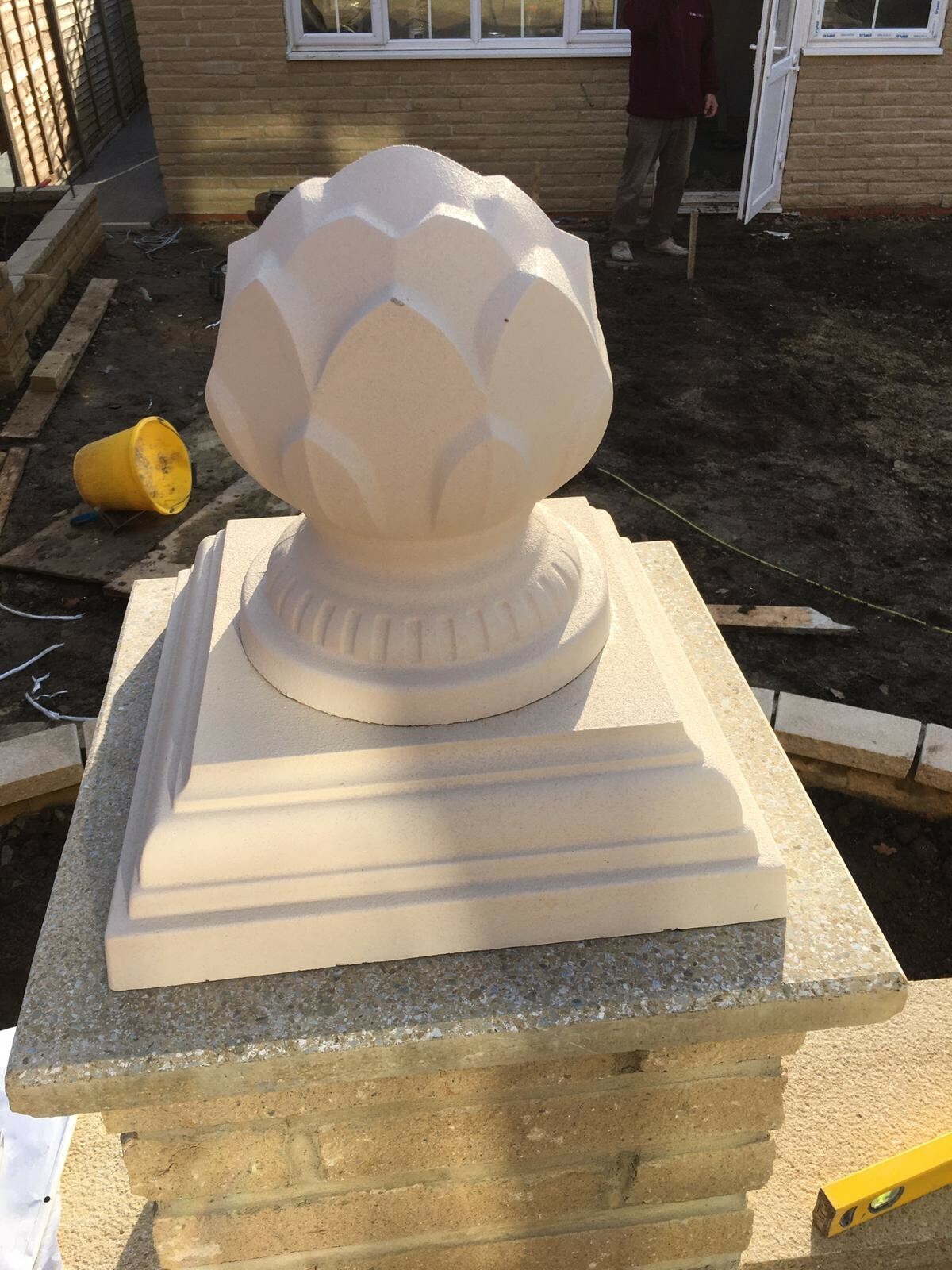 Pier / pillar caps - 380mm x 380mm (15"x 15") | eBay UK