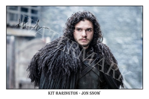 Kit Harington signed 12x18 inch photograph poster - Top Quality Game of ...