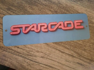 Starcade Disneyland Logo Marquee 4x12 Metal Wall Sign | eBay