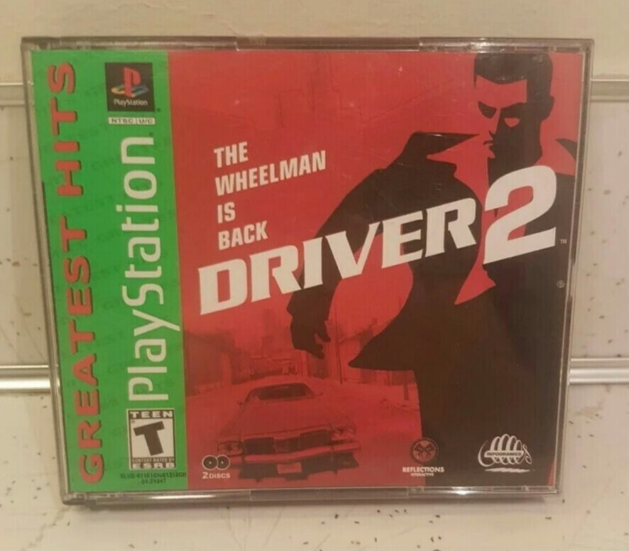 Driver 2 The Wheelman Is Back On Playstation 1, 2 Discs | eBay
