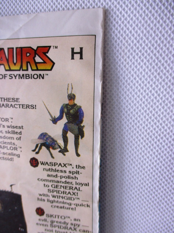 Sectaurs Warriors Of World Of Symbion 1984 Mini Comic Book Action ...