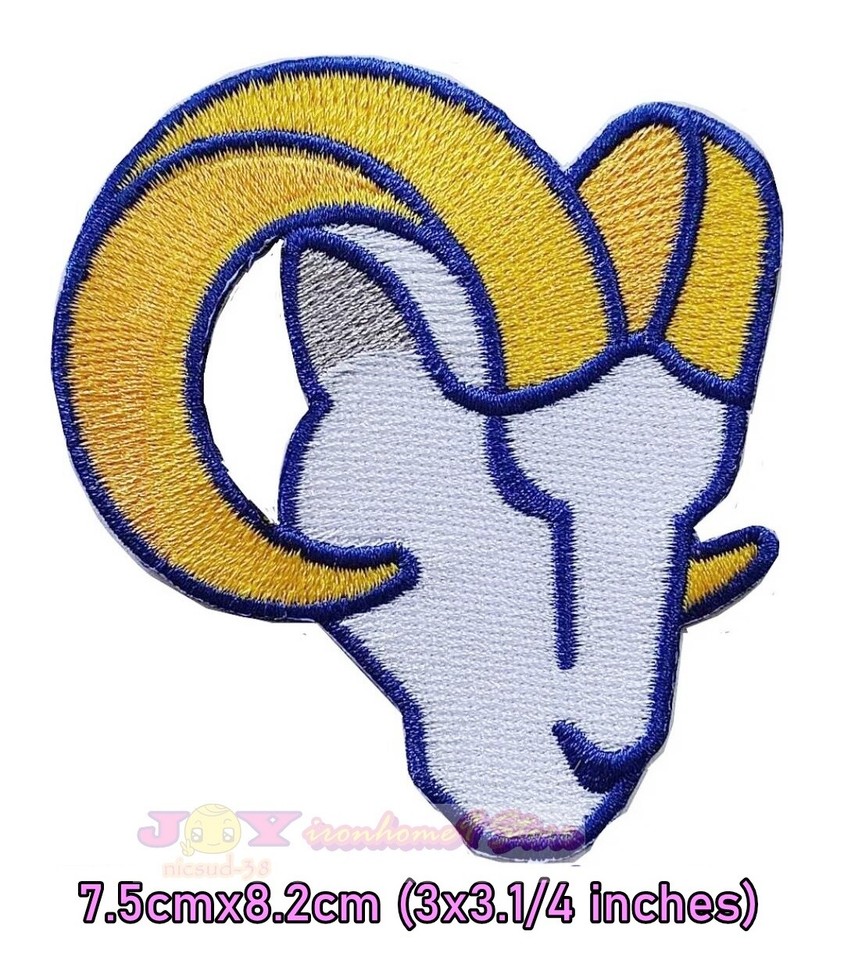 Los Angeles🏈RAMS Patches Sewing on #Select Options From Thai 🛫To🛬USA🚚 ...