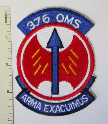 376th OMS ORGANIZATIONAL MAINTENANCE SQUADRON US AIR FORCE PATCH USAF ...