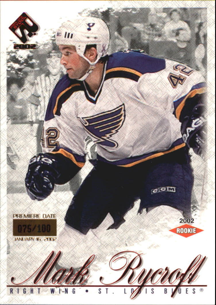 2001-02 Private Stock Premiere Date #138 Mark Rycroft /100 | eBay