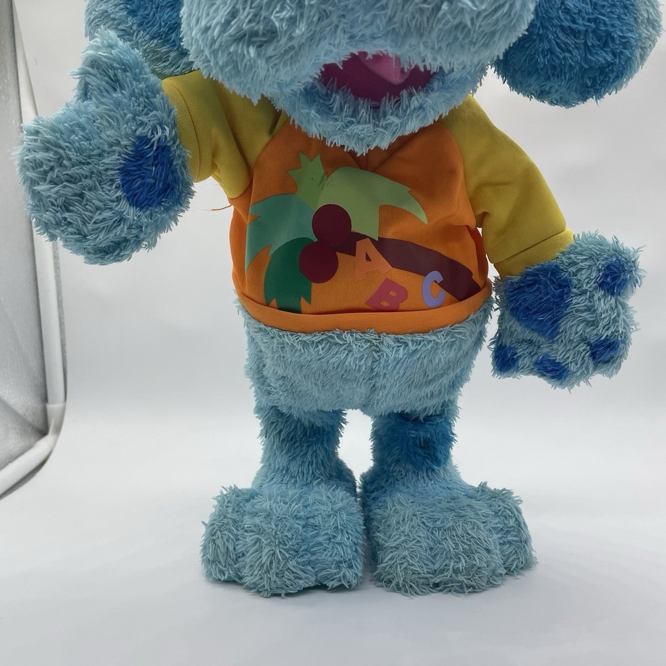 Blue's Clues Chicka Chicka Conga Blue Dancing Toy Nick Jr. Fisher-Price ...