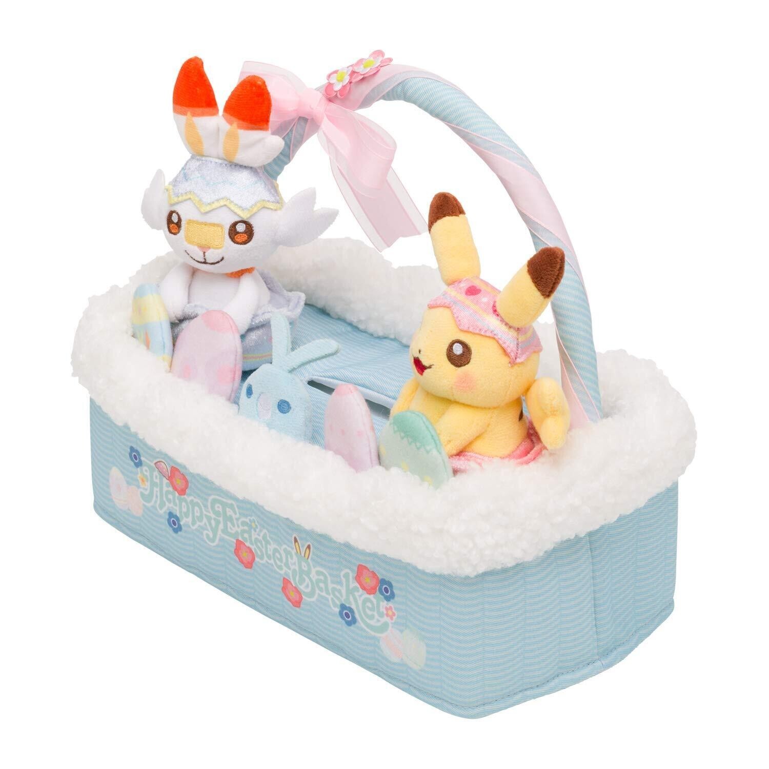 Genuine Pokemon Center Happy Easter Basket Tissue Box Cover BRAND NEW ...