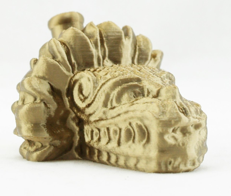 Aztec Quetzalcoatl Death Whistle Ancient Gold Feathered Serpent God ...