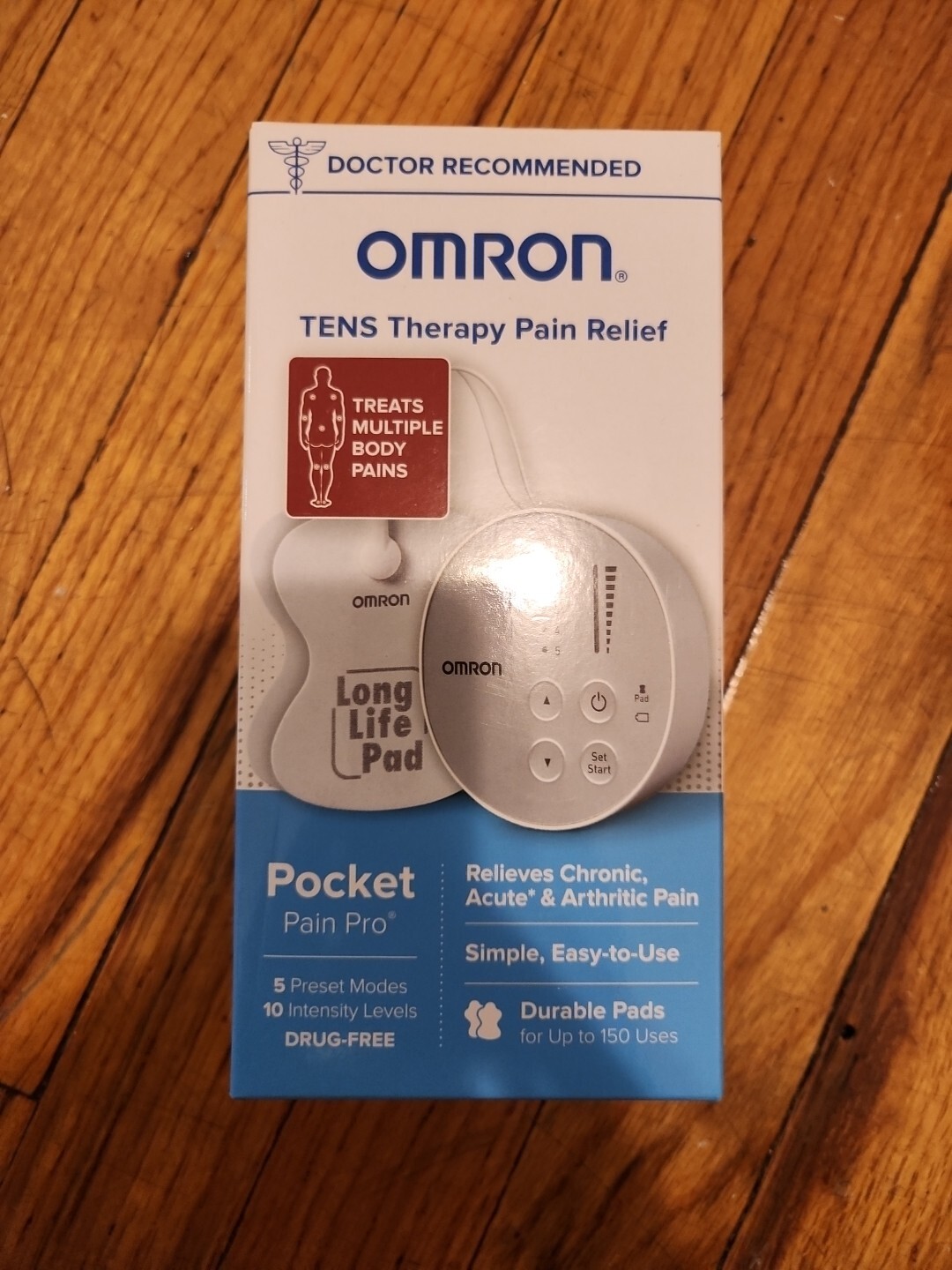 Omron TENS Therapy Pain Relief Pocket Pain Pro + batteries PM400 EXP ...