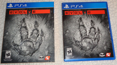 PS4 Evolve w/ Slip Cover Sony PlayStation 4 Complete w/ Manual CIB, Ex ...