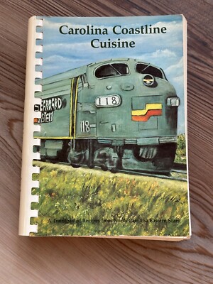 Carolina Coastline Cuisine Cookbook North Carolina Eastern Star Spiral ...