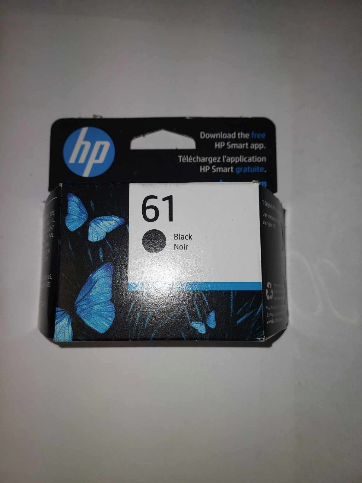 HP 61 Original Ink Cartridge - Black (CH561WN) | eBay